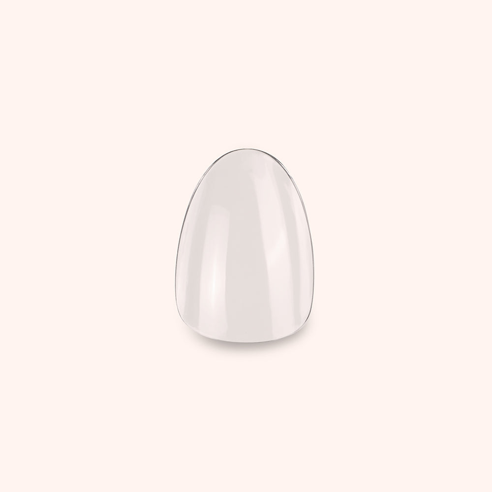 Soft Gel Nail Tips Rounded Almond Shape Pose Américaine 500 En Coffr