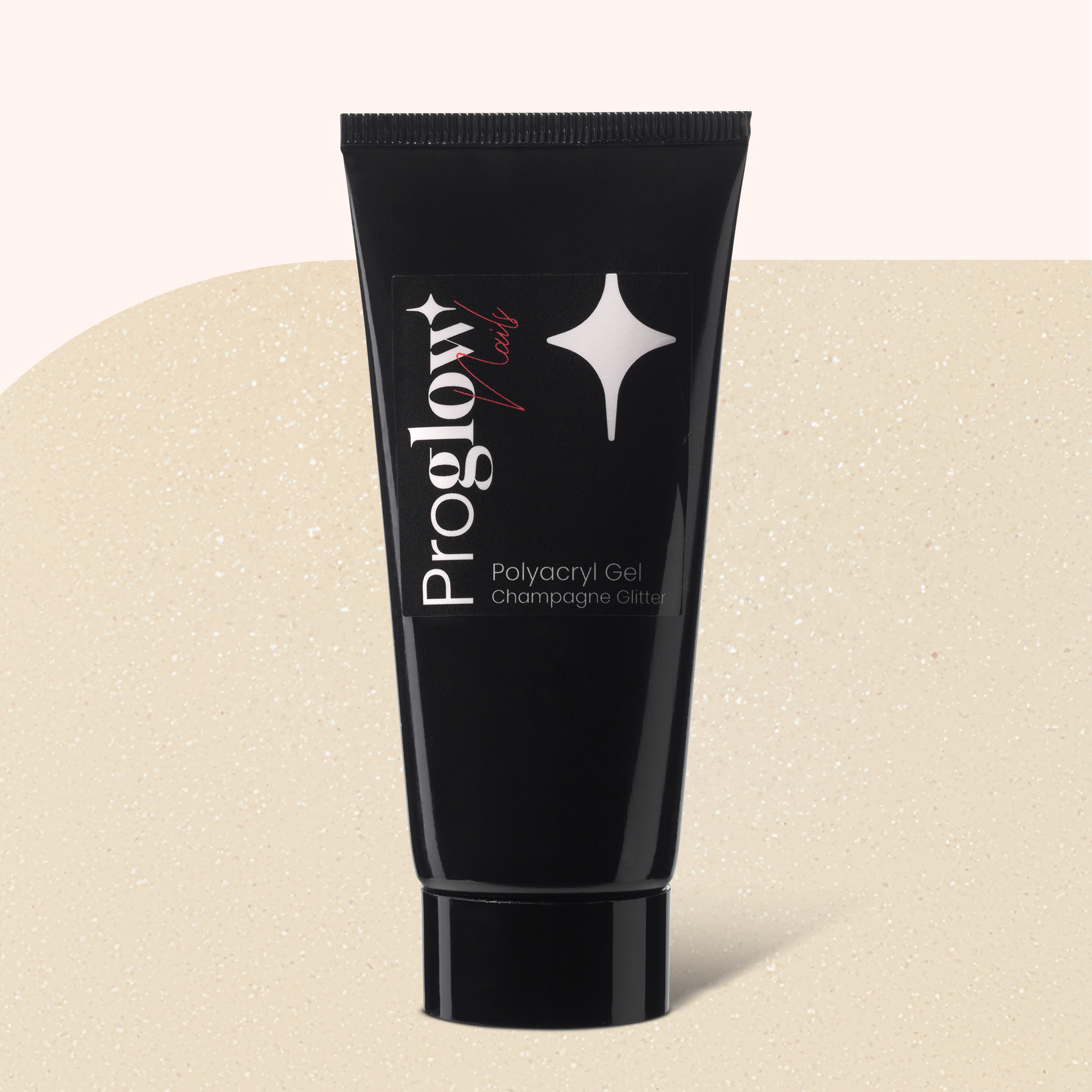 Polyacryl Gel Champagne pailleté 50ml