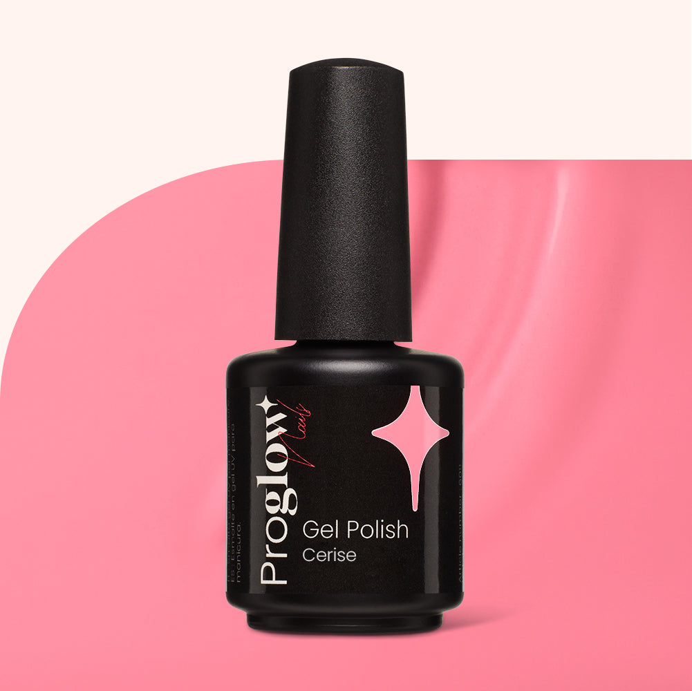 Gelpolish Pastel Cerise | Vernis Semi-Permanent très couvrant couleur Rose