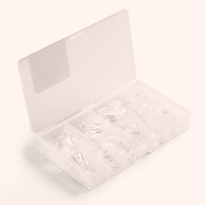 Soft Gel Nail Tips Medium Shape Pose Américaine 504 Pièces