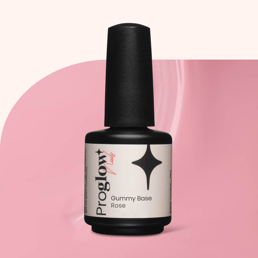 Gel Polish Gummy Base Rose | Proglow