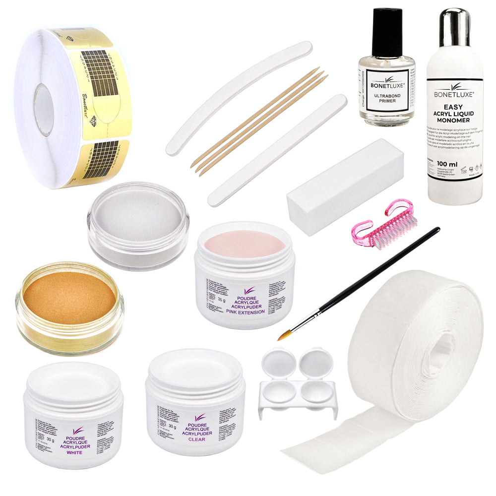 Kits d'ongles en acrylique pour des résultats professionnels à la maison