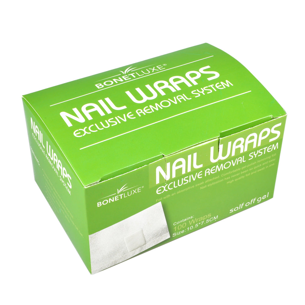 Bandage Remover nail wraps 100 pièces