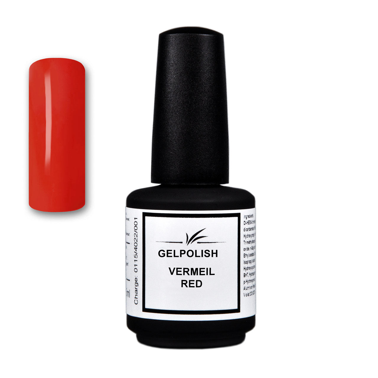 Gelpolish Vermeil Red | Vernis Semi-Permanent très couvrant couleur Rouge